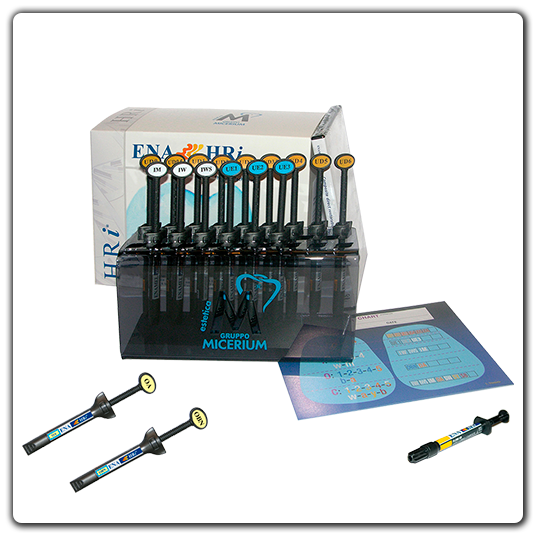 Kit de 15 resinas ENA HRI – Dental Trading